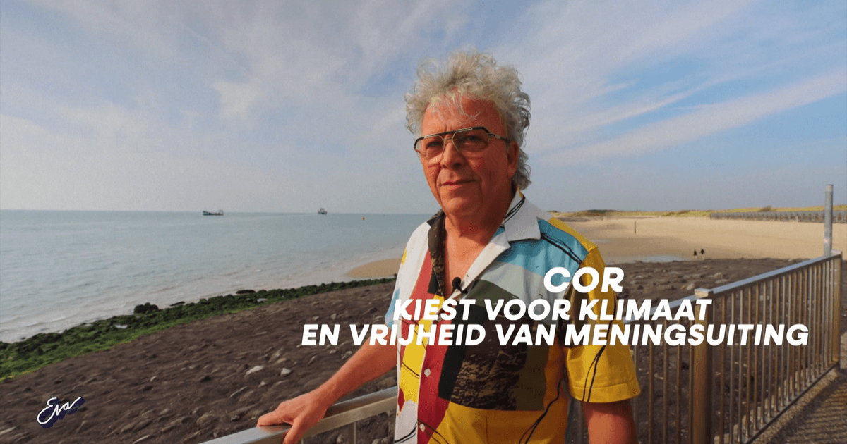 De kiezers van Nederland: Cor stemt voor klimaat en vrijheid van ...